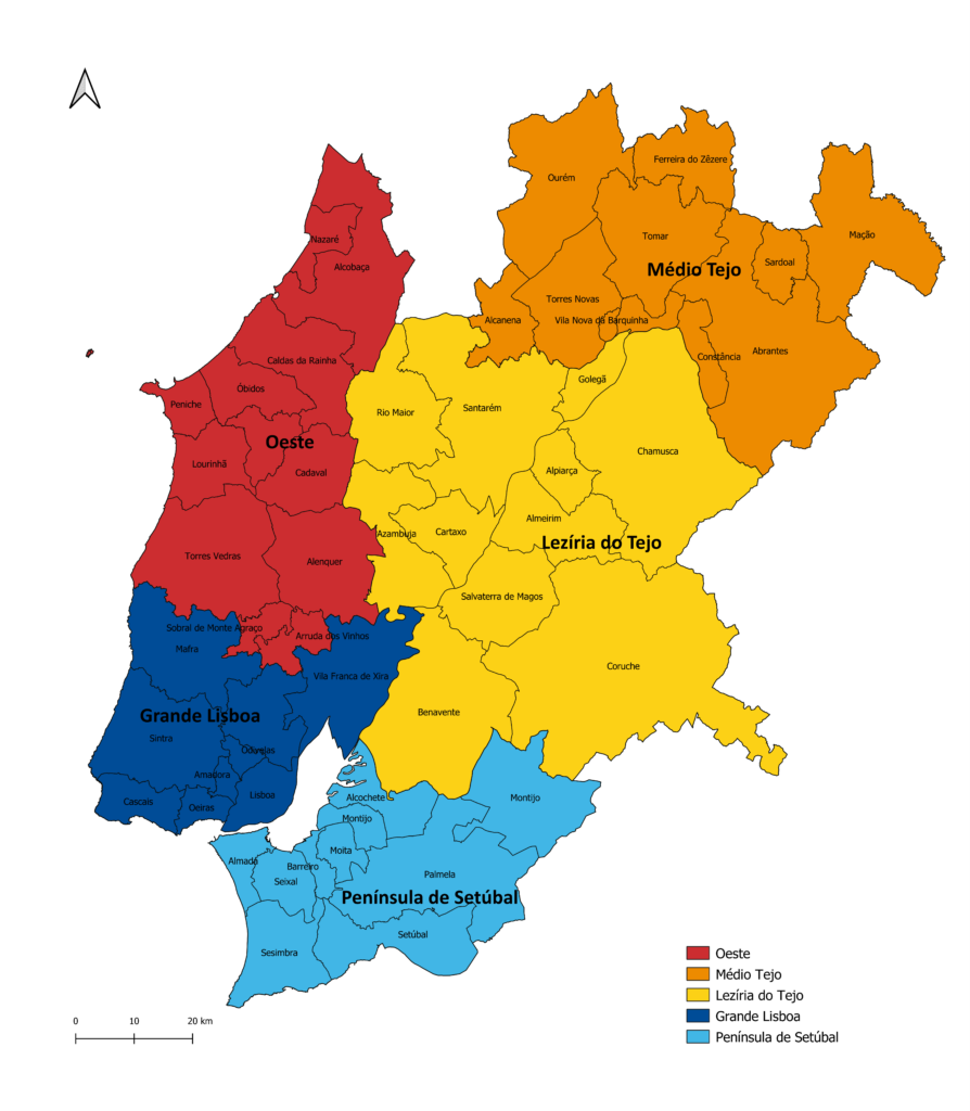 A Nova configuração das NUTS 2024 na Região de Lisboa e Vale do Tejo ...