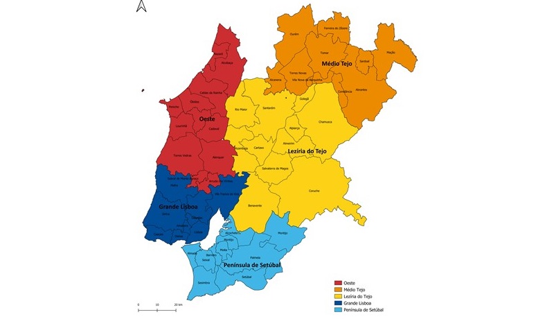 A Nova configuração das NUTS 2024 na Região de Lisboa e Vale do Tejo ...
